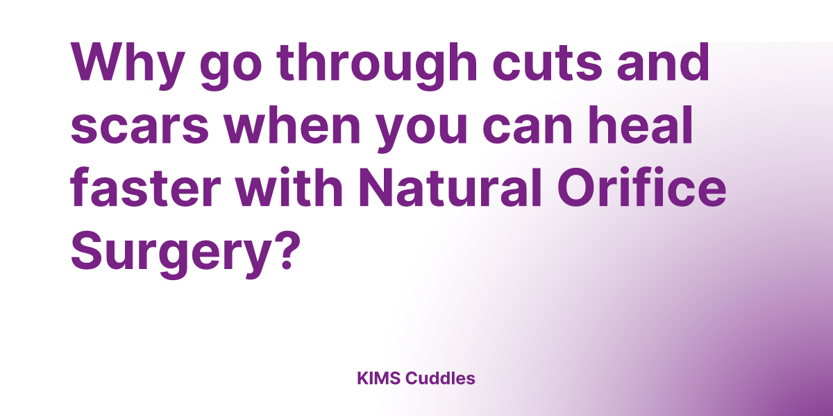 Why go through cuts and scars when you can heal faster with Natural ...